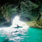 Kayak and canoe tour to Roca Vecchia and La Grotta della Poesia - Visiting the Pirate Caves and Hidden Bays