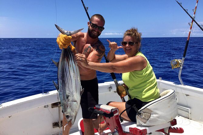 Kona Hawaii Fishing/Snorkel Large Group Private Charter on OE - Pricing and Value