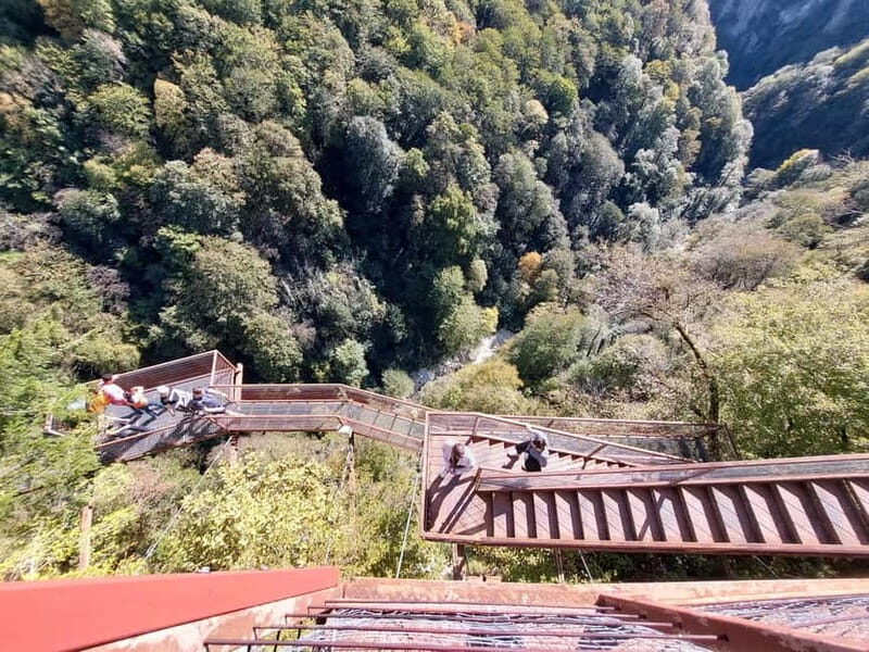 Kutaisi: Okatse-Martvili Canyons,Prometheus Cave, Waterfalls - Okatse Canyon: Marvel at Elevated Perspectives