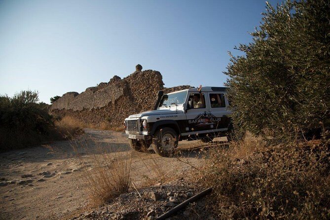 Land Rover Safari Minoan Route with driver and lunch - Visiting the Roman Aqueduct and Aposelemis Reservoir