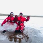 Lapland: Hiking, Ice Fishing, Floating & BBQ Snow Adventure - Snowshoeing in the Arctic Forest