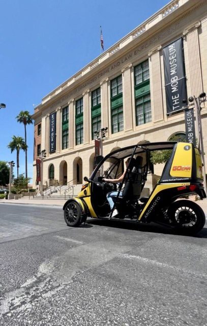Las Vegas: GoCar Mob History Audio Tour & Mob Museum Ticket - The Itinerary: What You’ll See and Experience