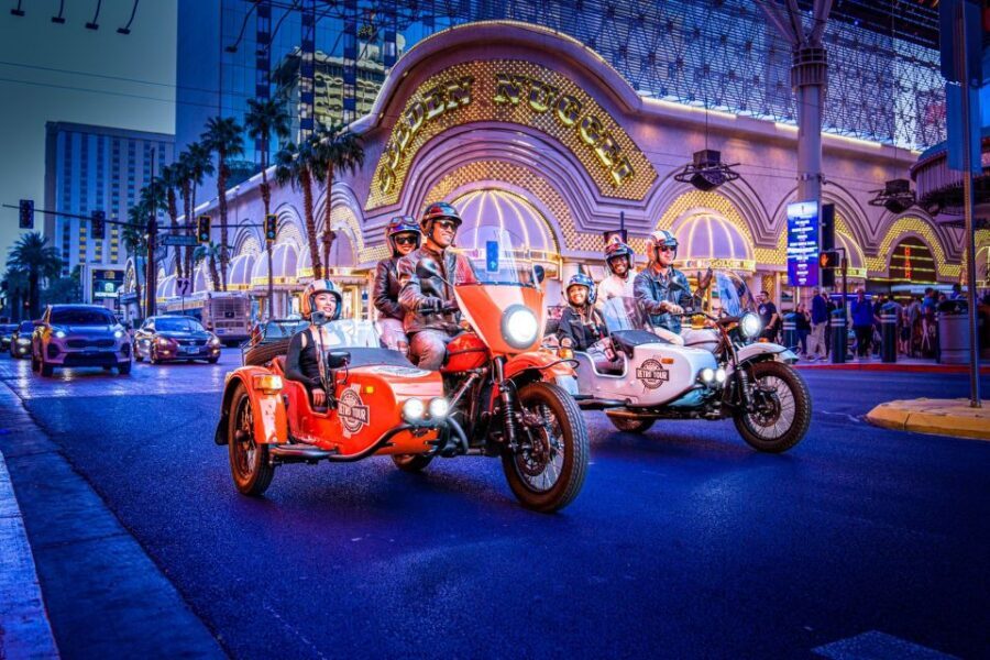Las Vegas: Private 2-hour Guided Sidecar Tour with Drink - What to Expect on the Tour
