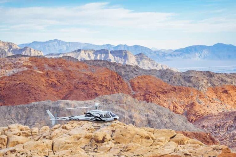 Las Vegas: Red Rock Canyon and Vegas Strip Helicopter Tour - The Itinerary Breakdown