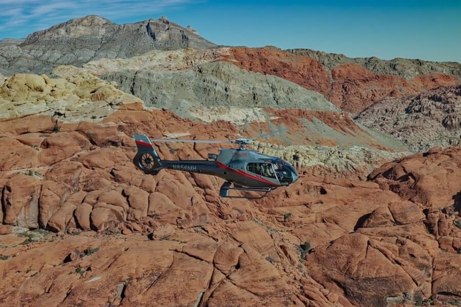 Las Vegas: Red Rock Canyon Helicopter Landing Tour - The Itinerary: What to Expect