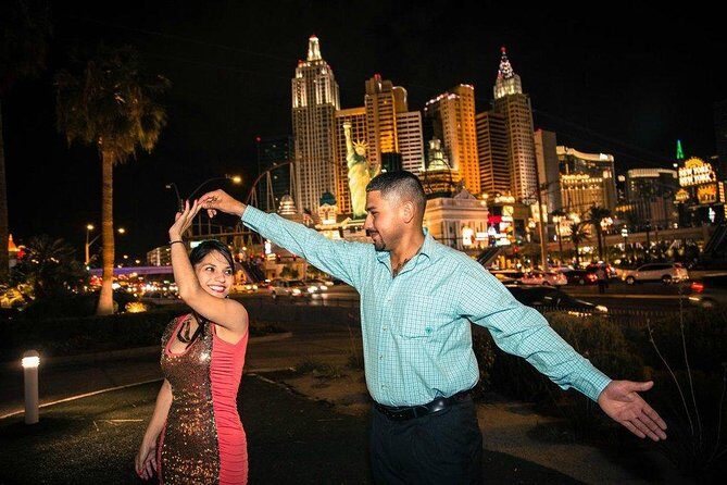Las Vegas Strip by SUV Stretch Limo with Personal Photographer - In Summary