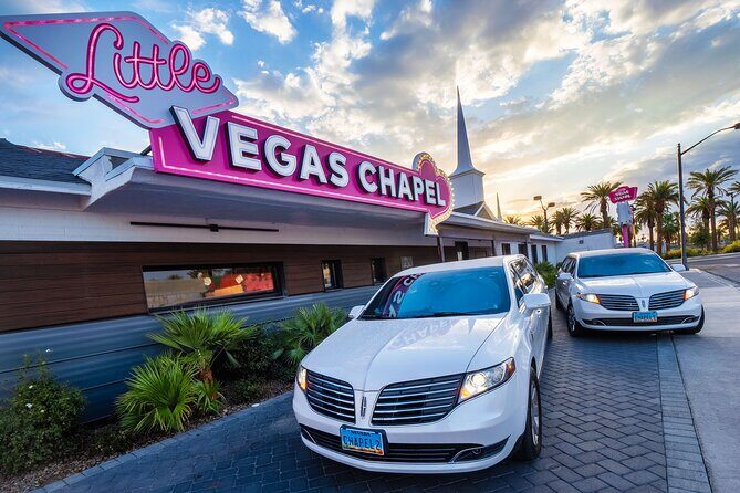 Las Vegas Wedding at The Little Vegas Chapel including Limousine Transportation - A Detailed Breakdown of the Itinerary