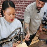 Leather Handbag Sip and Stitch at Rob Hall Design Studios - A Deep Dive into the Crafting Process