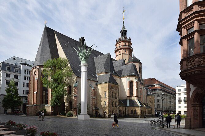 Leipzig: Private guided tour with panoramic tower view - The Experience of the Tower View