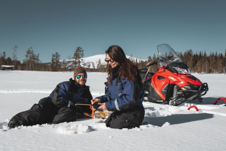Levi: Snowmobile Safari with Ice Fishing and Outdoor Lunch - An In-Depth Look at the Tour
