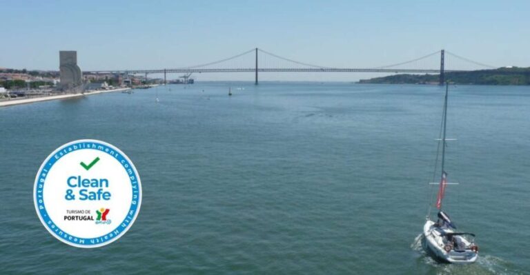 Lisbon 1H Private Tour by SAILBOAT / SAIL or POWER CATAMARAN - Discovering Lisbon from the Water: A Detailed Look
