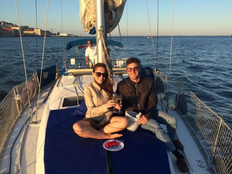 Lisbon: Private Sunset Sailing Tour with Champagne - Detailed Breakdown of the Tour