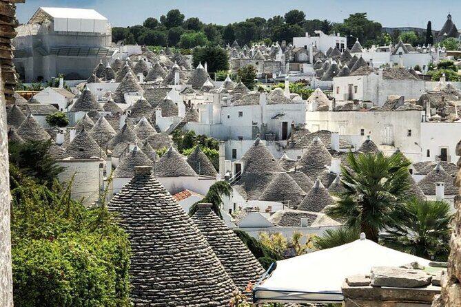 Locorotondo, Alberobello, Martina Franca departing from Taranto - Transport and Group Size