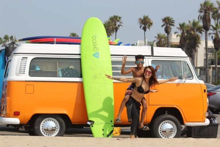 Los Angeles: Surfing Lesson in Venice Beach - The Group Size and Atmosphere