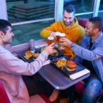 Luxembourg: American-Style Dinner in a Vintage Bus - The Food: American Comfort in Luxembourg