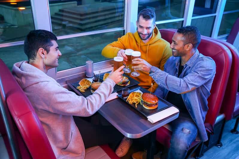 Luxembourg: American-Style Dinner in a Vintage Bus - The Food: American Comfort in Luxembourg