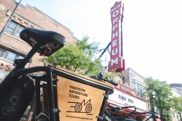 Madison Wisconsin: Guided Downtown eBike Tour - Breaking Down the Itinerary