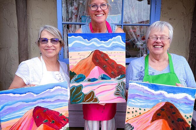 Magic on Canvas Painting Class at Artful Soul Santa Fe - A Closer Look at the Santa Fe Art Class Experience
