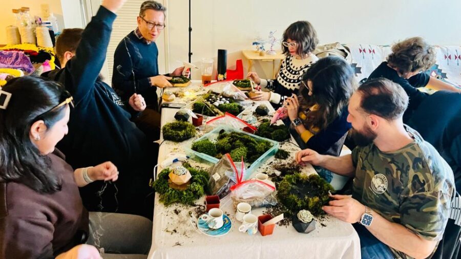 Magnetic Floating Terrarium Workshop - The Experience: Step-by-Step Breakdown