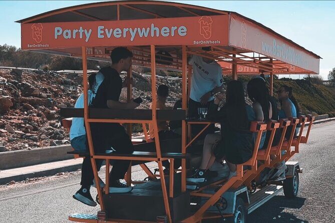 Malia: Party Bike 1 hour Experience & Unlimited Drinks - The Itinerary and Surroundings