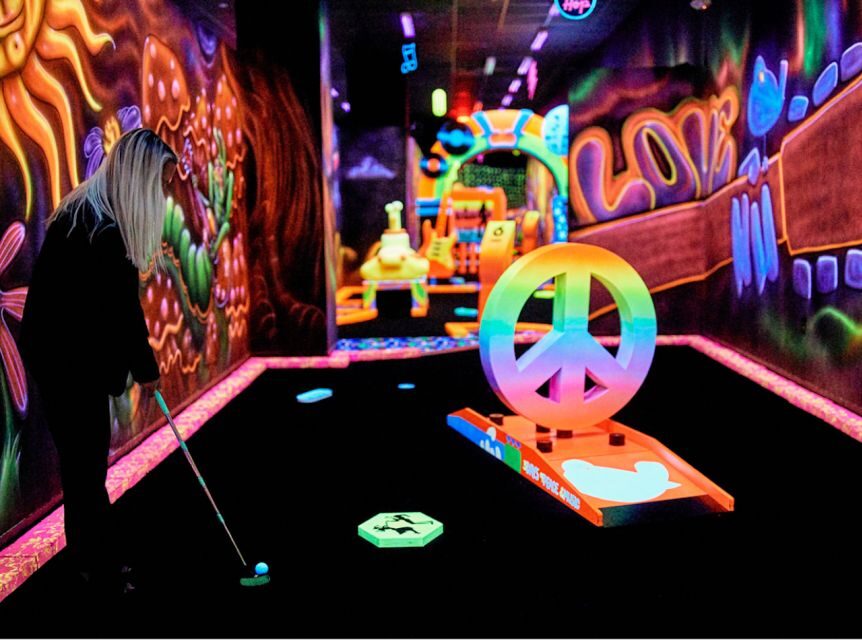 Mall of America: Rock of Ages Blacklight Mini Golf Ticket - The Bottom Line