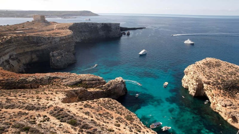 Malta: Comino, Blue & Crystal Lagoon, Gozo & Seacaves - The Itinerary in Detail