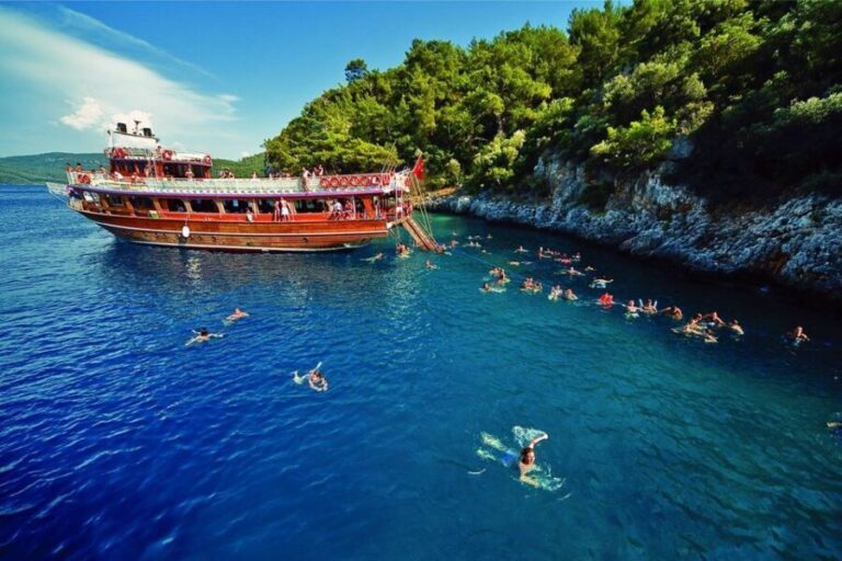 Marmaris Full-Day Boat Trip with Unlimited Soft Drinks+Lunch - The Lunch and Relaxation Time