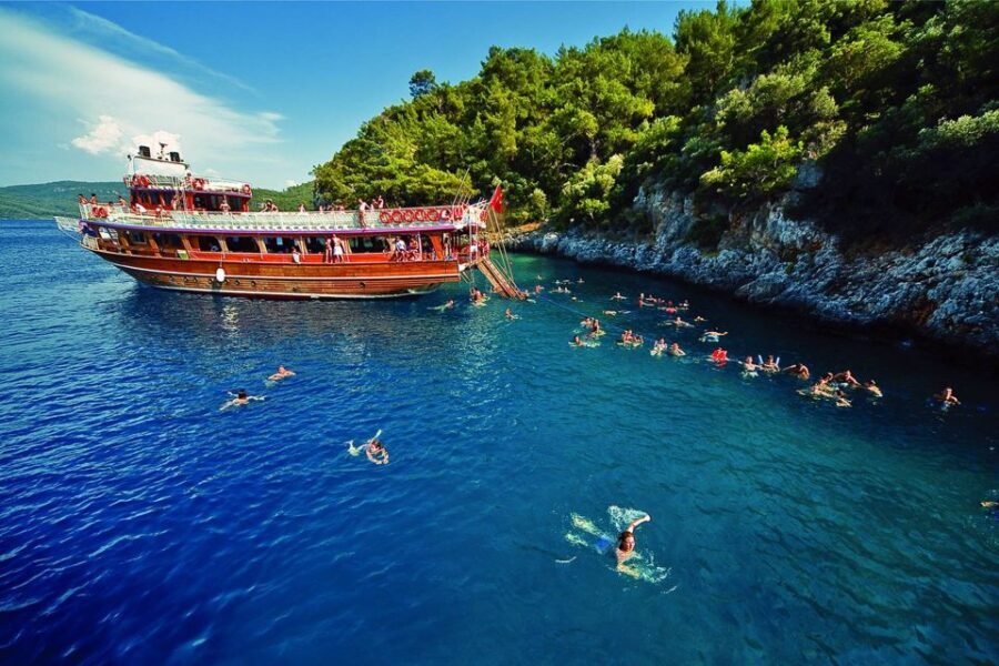Marmaris Full-Day Boat Trip with Unlimited Soft Drinks+Lunch - The Lunch and Relaxation Time