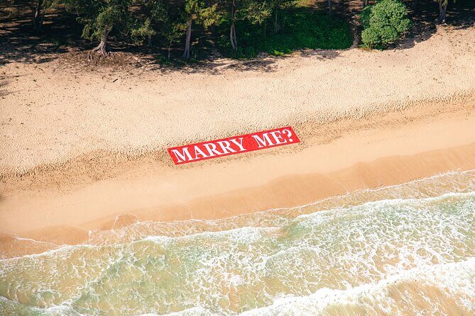 Marry Me Banner Flyover - Helicopter Proposal Flight - The Experience: What You Can Expect