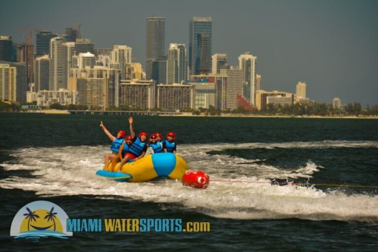 Miami: Banana Boat Ride - The Fun Factor: Real Experiences and Authenticity