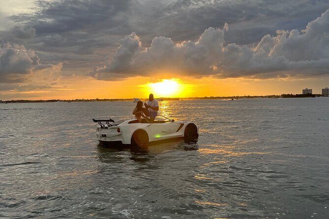 Miami Beach Jetcars and Free Boat Ride - What It Feels Like to Drive a Jetcar