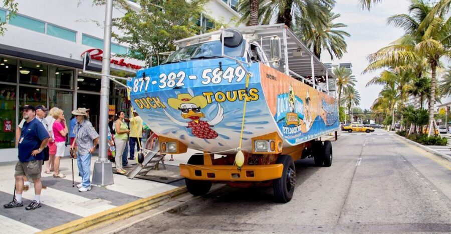 Miami: Duck Tour of Miami and South Beach - The Itinerary in Detail