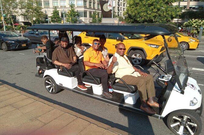Midtown New York Sightseeing Tour in a Luxury Golf Cart LSV - Authentic Experiences on the Road