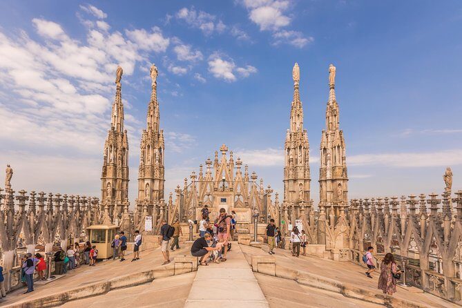 Milan Duomo Rooftop Tour - The Facade and Exterior: An Up-close Encounter