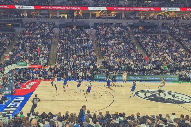Minnesota Timberwolves Basketball Game Ticket at Target Center - The Itinerary in Detail