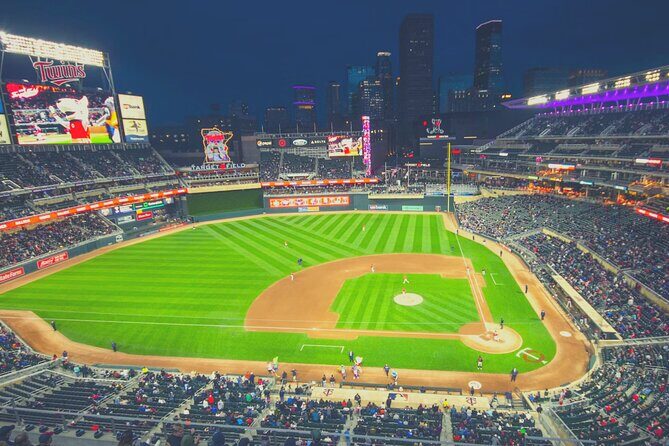 Minnesota Twins Baseball Game Ticket at Target Field - The Skyline and Views