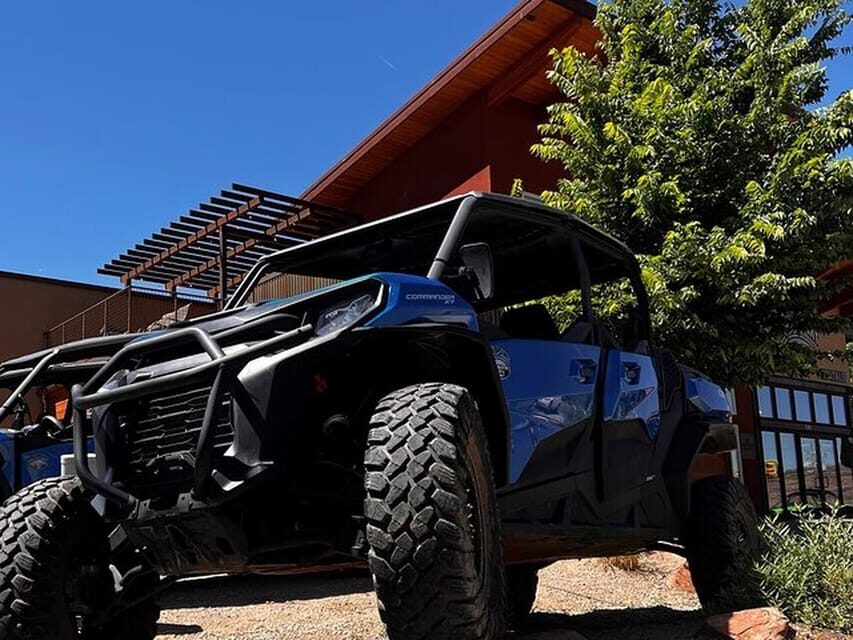 Moab: U-Drive UTV Guided Hell's Revenge Adventure - Starting Point and Check-In