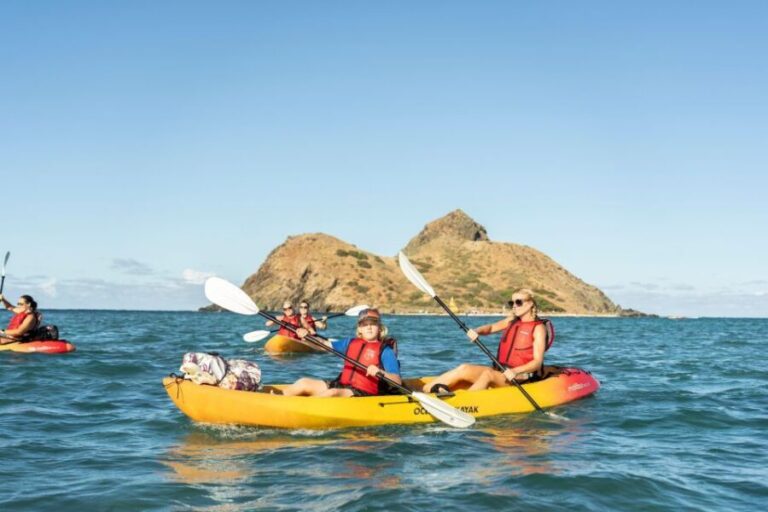 Mokulua Islands Self-Guided Kayak Adventure - The journey to the islands