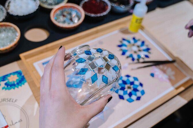 Mosaic Art Classes Orange County: Turkish Lamp Workshop - What is the Turkish Lamp Workshop?