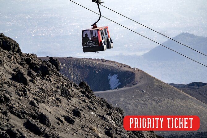 Mount Etna South Slope: Ticketing for the Etna Cable Car - Transportation and Logistics: Making It Easy