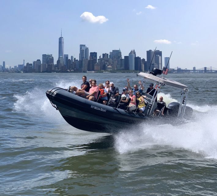 New York City: Harbor Speedboat Tour - The itinerary: What to expect