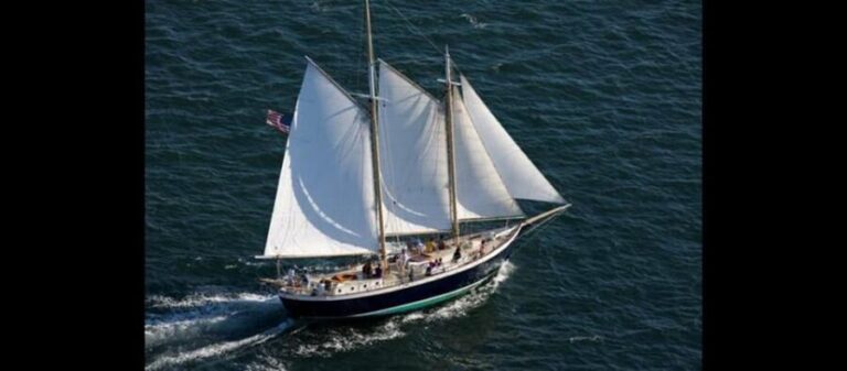 Newport: Morning Mimosa Sail aboard Schooner Aquidneck - The Itinerary in Detail