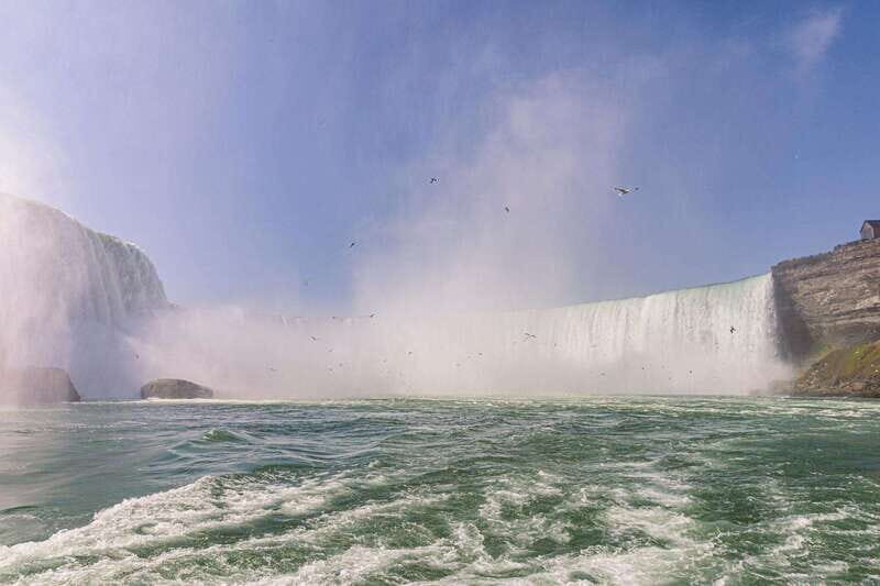 Niagara Falls, Canada: First Boat Cruise & Behind Falls Tour - Key Points