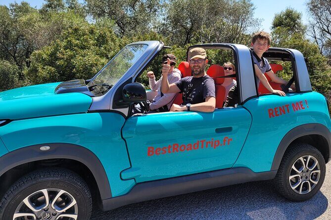 Nice-Monaco-Eze-Nice in 4 seats electric convertible you drive - In-Depth Look at the Itinerary