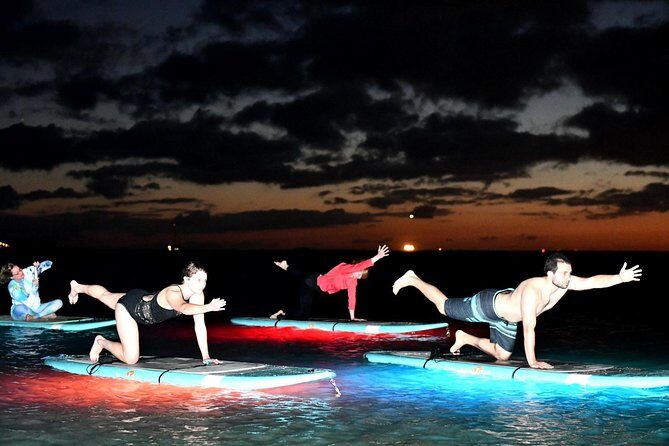 Night SUP Yoga in Honolulu, Hawaii - Discovering the Magic of Night SUP Yoga