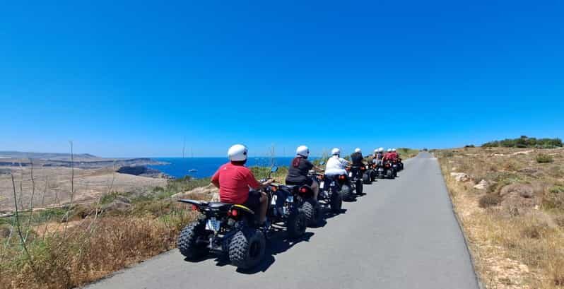 North Malta: Quad Bike Tour with Scenic Land, Sea & Swimming - Swimming and Relaxation