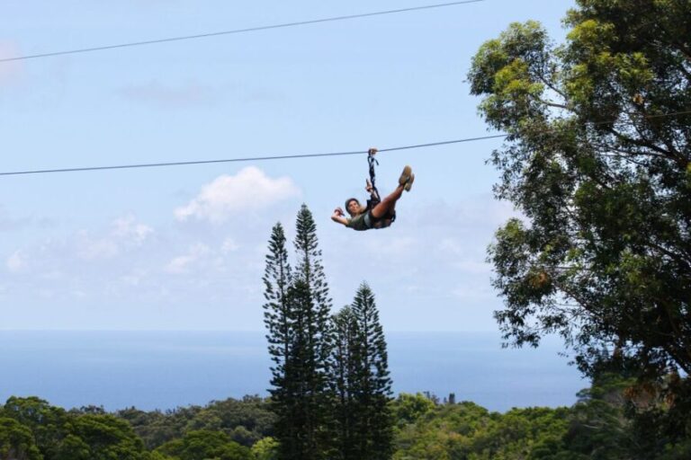 North Maui: 7 Line Zipline Adventure with Ocean Views - The Itinerary: What to Expect