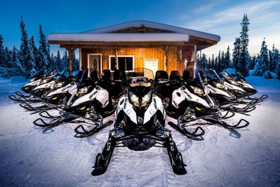 North Pole Alaska: Guided Fairbanks Snowmobile Tour - The Itinerary: What to Expect