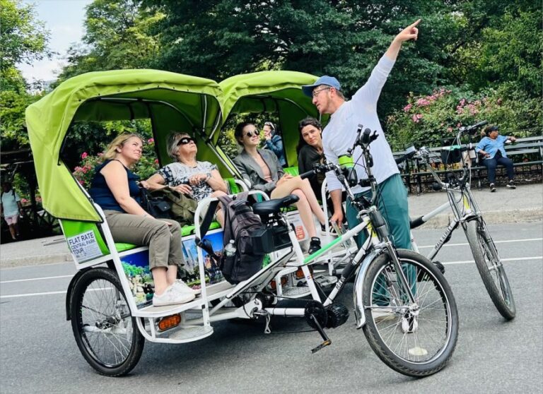 NYC: Central Park Guided Pedicab Tour - Why Choose the Central Park Pedicab Tour?
