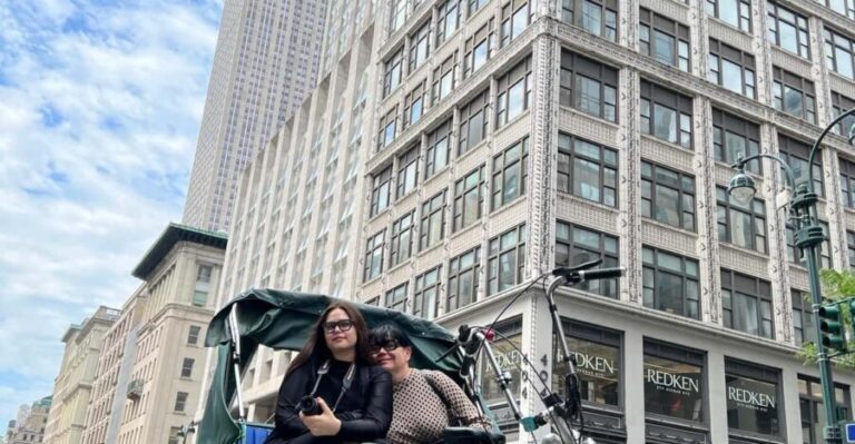 NYC: Midtown Manhattan Pedicab Tour - The Practical Side: Value, Comfort, and Convenience